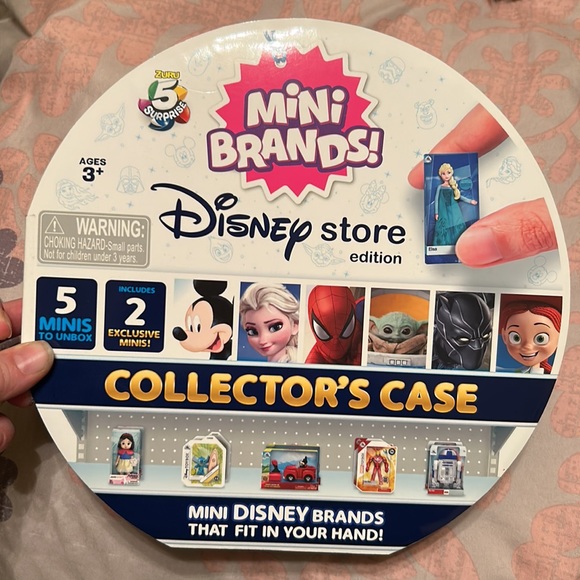 Disney | Toys | Disney Mini Brands Collectors Case And Figures | Poshmark